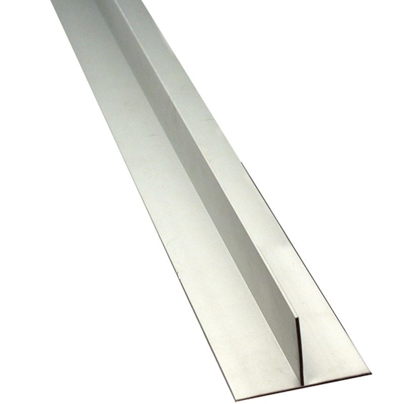 Aluminum Tees 3/4" x 1" x 3/4" .050 ga. Mill Finish